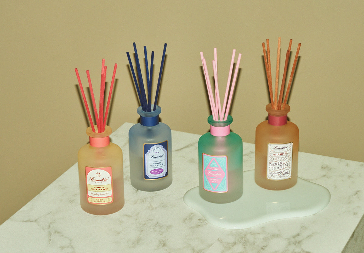 本日からGOOD TEA TIMEルームディフューザー先行発売スタート – Laundrin
